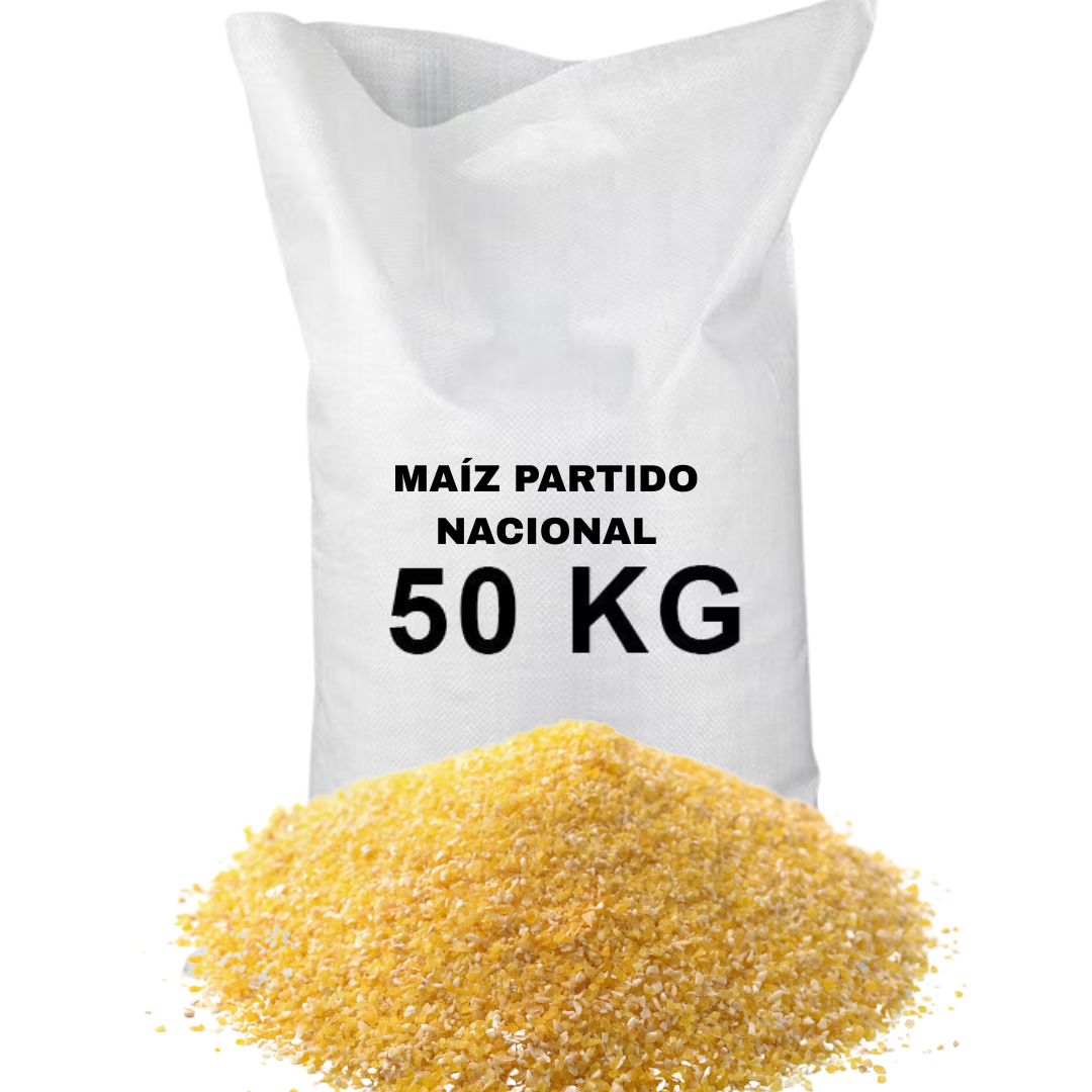 Maiz partido Nacional x 50KG – AGRO AVES La Cachira