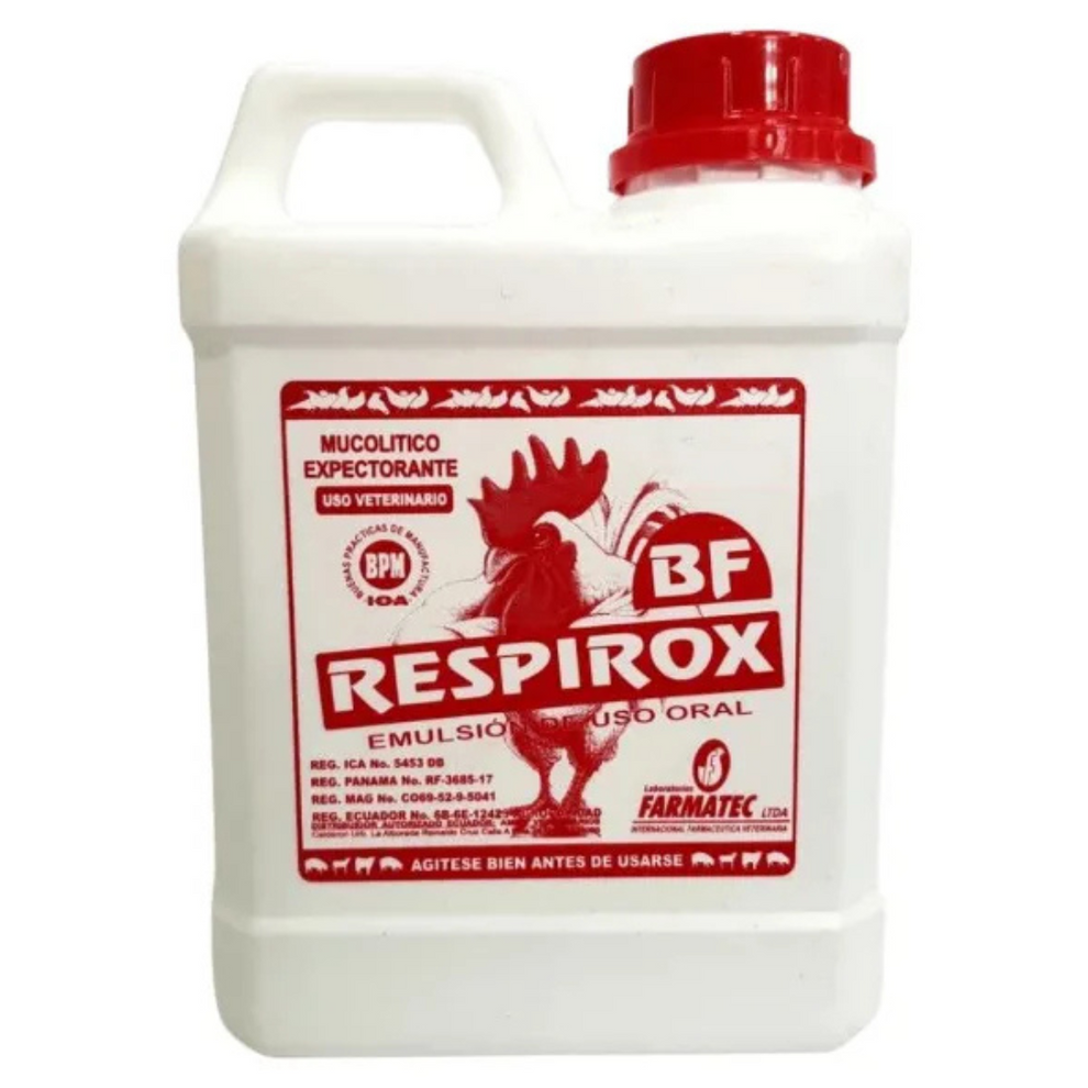 Respirox | Bromhexina | Broncosecretolitico Expectorante - 1LT – AGRO ...